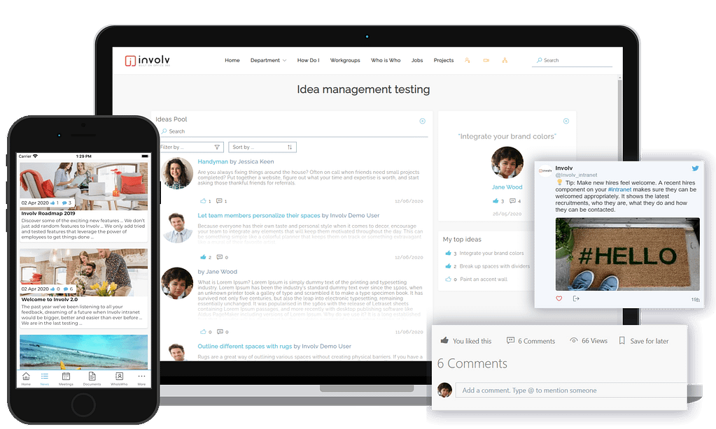 Employee Experience Platform | Involv Intranet