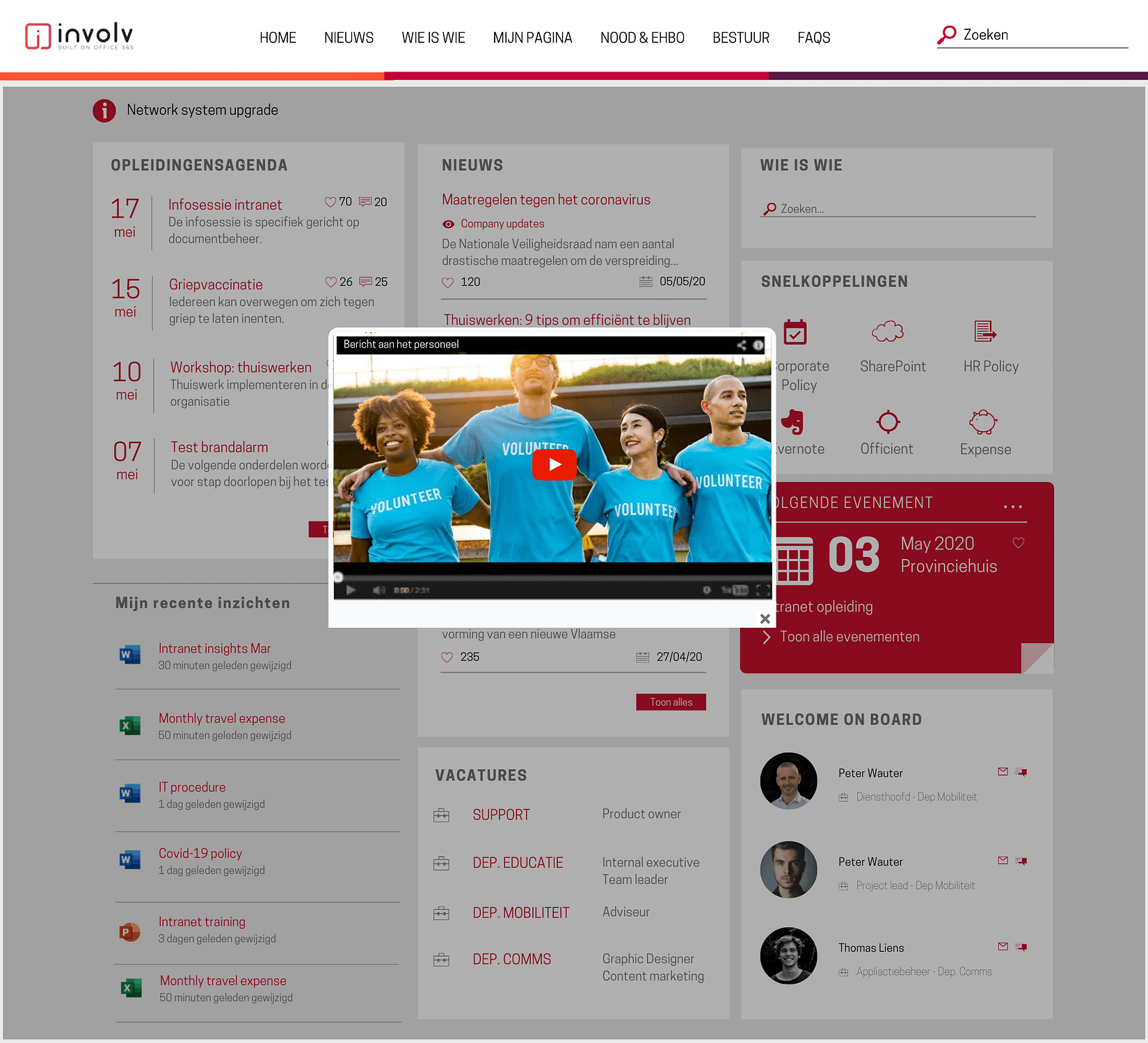 4 Intranet homepage design ideas